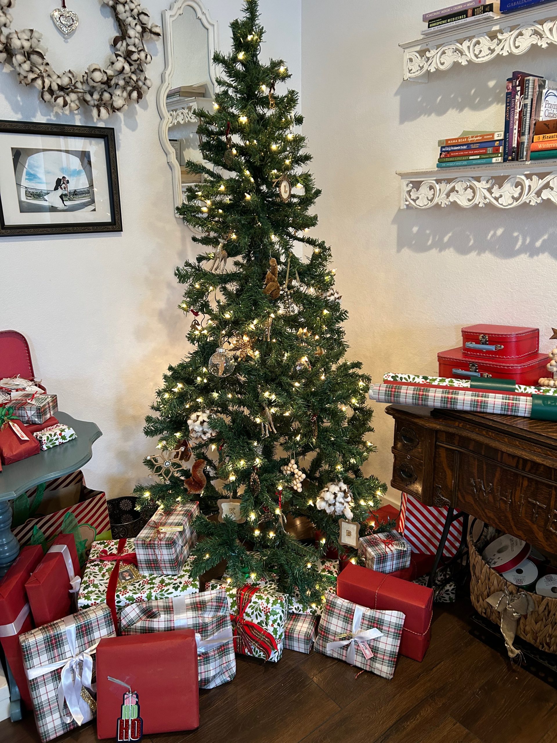 Christmas Wrapping Station - The Kiser Menage